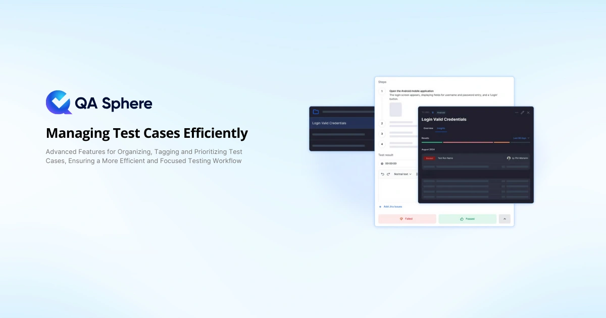 Test Case Management System | QA Sphere